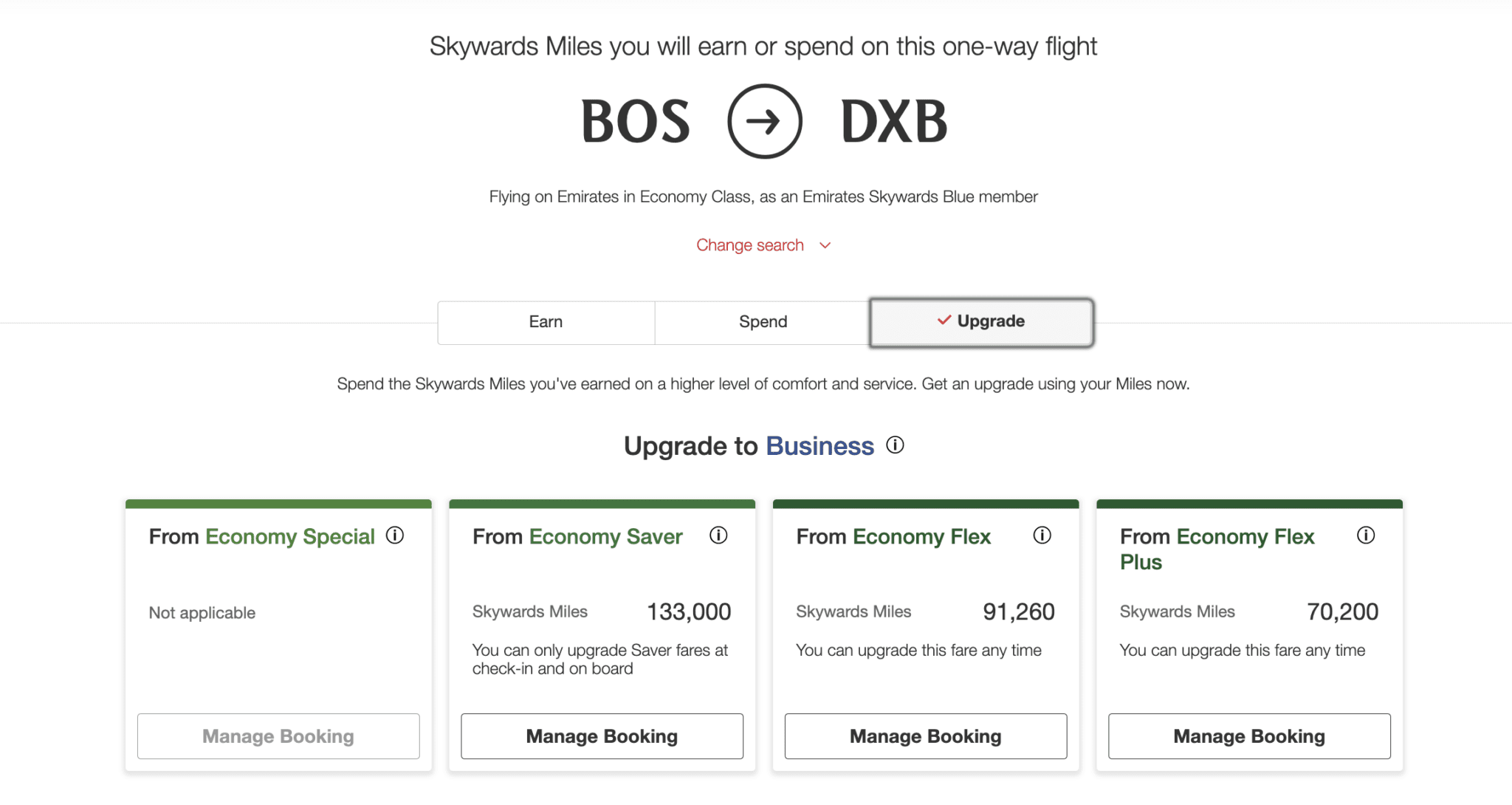 A Complete Guide: Emirates Business Class Upgrade Using Miles